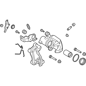 58310-S0A30 Genuine Hyundai CALIPER Kit-RR Brake,LH