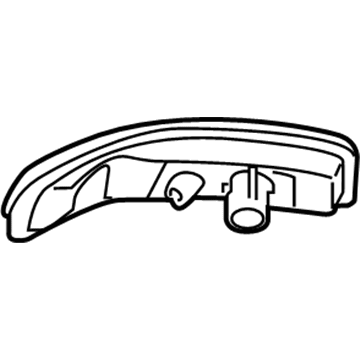 87613-G2000 Genuine Hyundai Lamp Assembly-Outside Mirror,LH