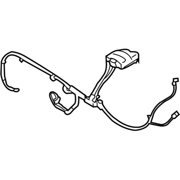 91850-3J010 Genuine Hyundai Wiring Assembly-Battery(+)