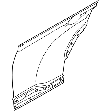 Rear Door Panel - 2020 Hyundai Venue
