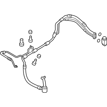 97775-D3800 Genuine Hyundai Tube Assembly-Suction & Liquid