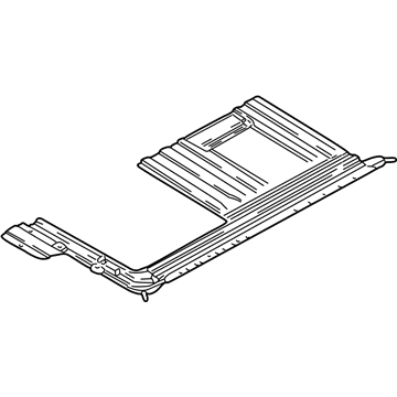 81620-2D000 Genuine Hyundai Frame Assembly-SUNROOF