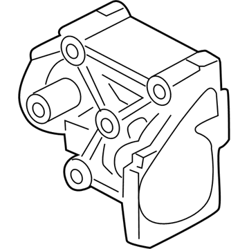 25125-2GTA0 Genuine Hyundai Cover-Water Pump
