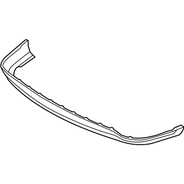 86612-0W700 Genuine Hyundai Cover-Rear Bumper Lower