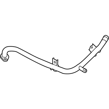 25457-2B000 Genuine Hyundai Pipe-Heater