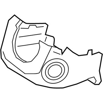 84855-G3000-TRY Genuine Hyundai Steering Column Lower Shroud