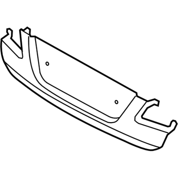 87371-3M020 Genuine Hyundai Moulding-Back Panel