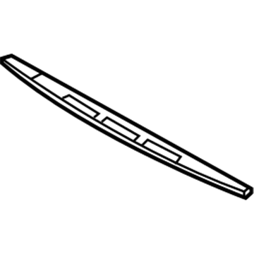 87372-3M030 Genuine Hyundai MOULDING-Upper GARNISH