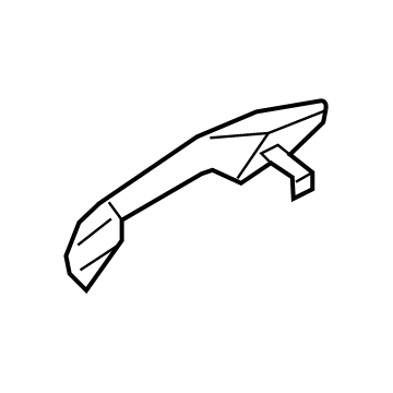 82660-S8010 Genuine Hyundai Door Outside Handle Assembly,Right