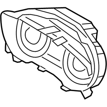 94053-3V900 Genuine Hyundai Cluster Assembly-Instrument