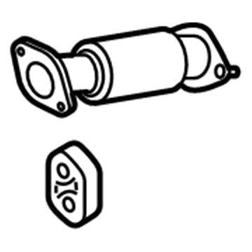 28610-F2910 Genuine Hyundai Front Muffler Assembly