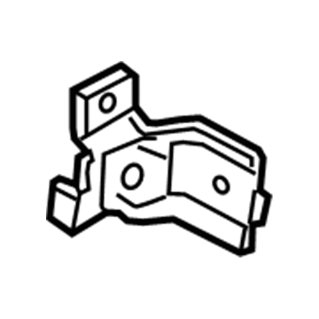 89752-2M000 Genuine Hyundai Bracket Assembly-Rear Seat Back Hinge