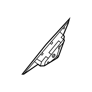 82270-S8000 Genuine Hyundai GARNISH-FR Dr Delta OTR,LH