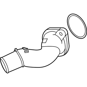 25631-2M010 Genuine Hyundai Fitting Assembly-Water Inlet