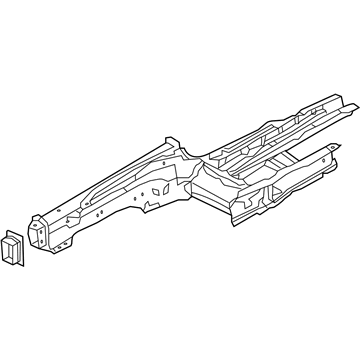 64602-3M200 Genuine Hyundai Member Assembly-Front Side,RH