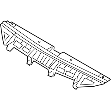 86361-J0000 Genuine Hyundai Cover Assembly-Radiator Grille Upper