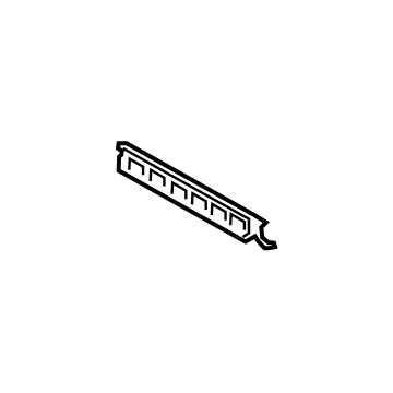 86694-K9000 Genuine Hyundai Moulding-Rear Bumper,LH