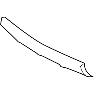 86525-2B000 Genuine Hyundai Cover-Front Bumper,Lower