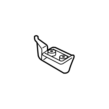 86861-K2000 Genuine Hyundai Guard Assembly-Rear Deflector,LH