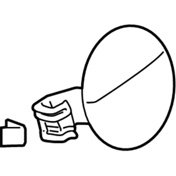 69510-D3000 Genuine Hyundai Fuel Filler Door Assembly