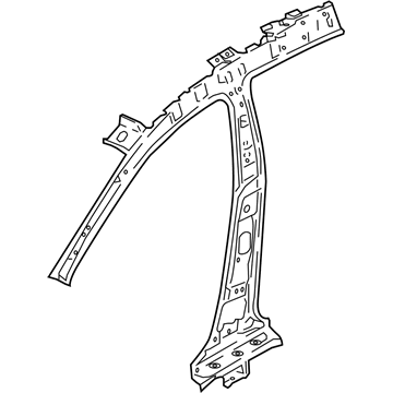 71402-J9000 Genuine Hyundai Pillar Assembly-Center Inner,RH