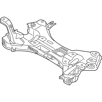 62400-2S100 Genuine Hyundai Crossmember Complete-Front Axle