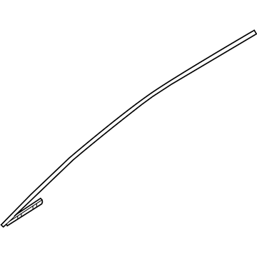 82860-B1010 Genuine Hyundai Moulding Assembly-Front Door Frame,RH