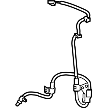 59810-G2000 Genuine Hyundai Sensor Assembly-Front ABS.LH