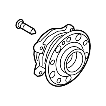 51750-S1000 Genuine Hyundai Front Wheel Hub Assembly