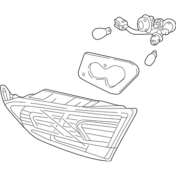 Genuine Hyundai Accent Tail Light