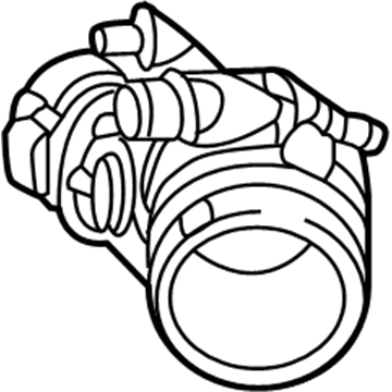 28130-C2600 Genuine Hyundai Hose Assembly-Air Intake