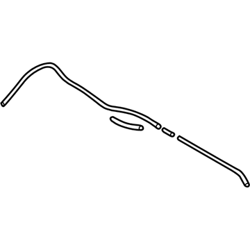 98650-3X000 Genuine Hyundai Hose Assembly-Windshield Washer