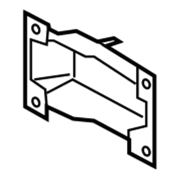 86641-3Q500 Genuine Hyundai Stay-Rear Bumper LH