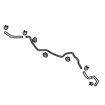 57560-3J000 Genuine Hyundai Tube & Hose Assembly-Return