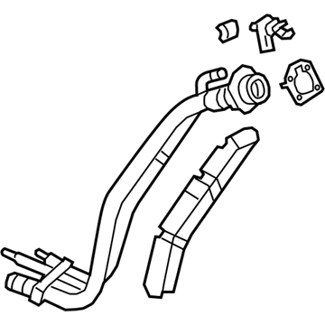 31030-A5500 Genuine Hyundai Filler Neck & Hose Assembly