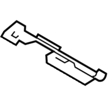 64645-3X000 Genuine Hyundai GUSSET Assembly-Front Side Member