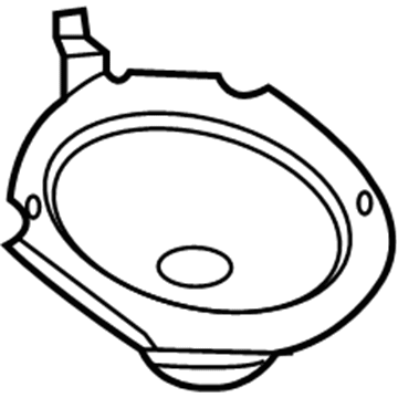 96360-1E100 Genuine Hyundai Speaker Assembly-Rear Package Tray