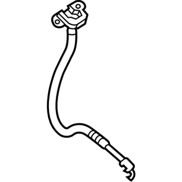 58737-J9000 Genuine Hyundai Hose-Brake Rear,LH