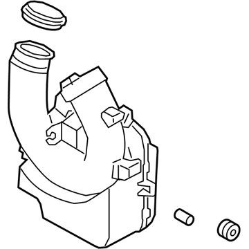 28220-G3000 Genuine Hyundai Duct Assembly-Extension