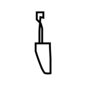 86688-G2000 Genuine Hyundai Cap-Rear Hook