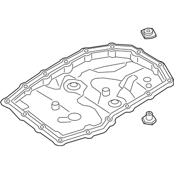 48280-2H000 Genuine Hyundai Pan Assembly-Oil