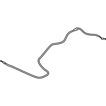 81190-S8000 Genuine Hyundai Cable Assembly-Hood Latch Release
