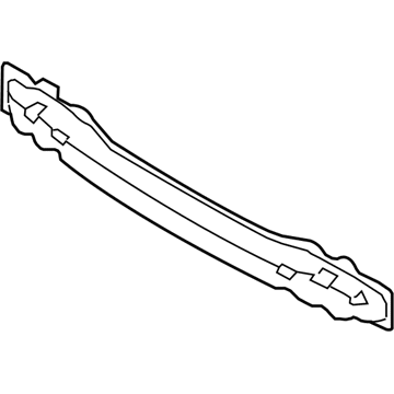 86631-2H000 Genuine Hyundai Beam-Rear Bumper