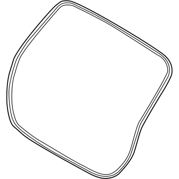 87321-J9000 Genuine Hyundai Weatherstrip-Tail Gate Opening
