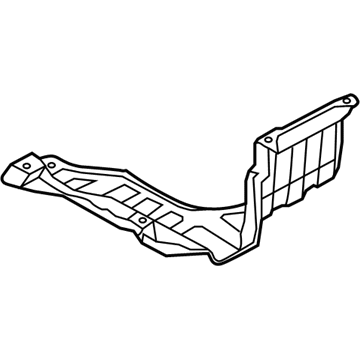 29130-3Y900 Genuine Hyundai Panel-Under Cover,LH