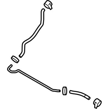 25450-G3300 Genuine Hyundai Hose Assembly-Water