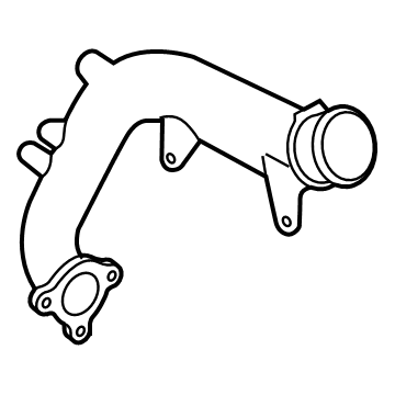 28285-2B720 Genuine Hyundai Pipe Assembly-Turbocharger