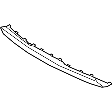 86565-D3510 Genuine Hyundai SKID Plate-FR Bumper