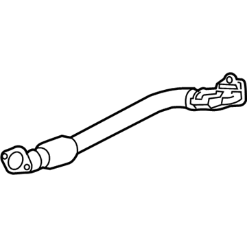 28610-2M550 Genuine Hyundai Front Muffler Assembly