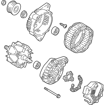 37300-2E320 Genuine Hyundai Alternator Assembly